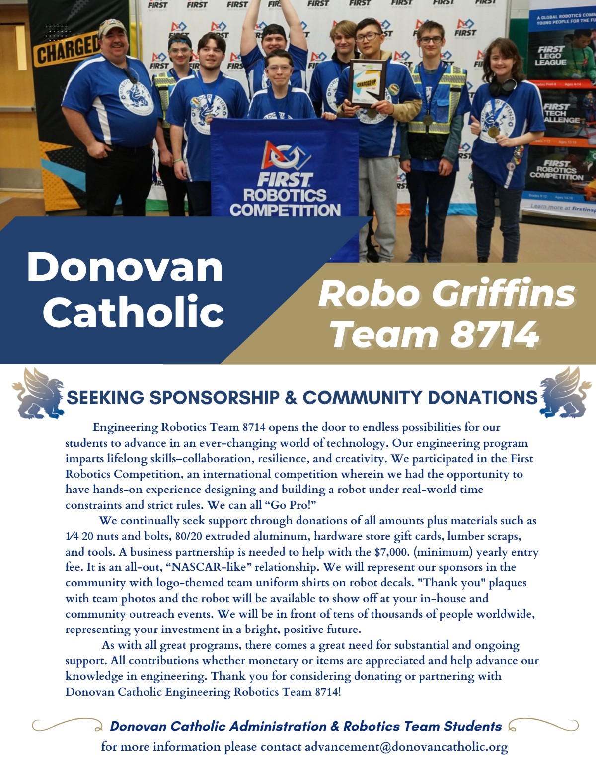 Congratulations to our Robotics Team